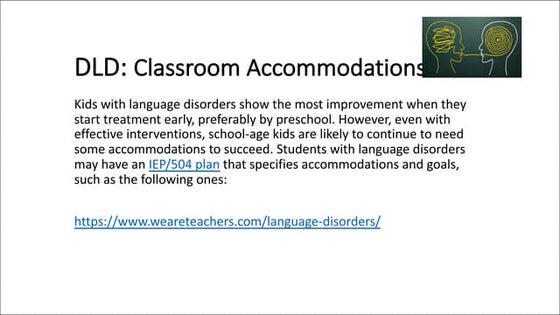 SPED 103 Report- Learners with Developmental Language Disorder | PPT