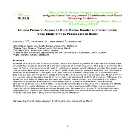 Radio Program Proposal Doc