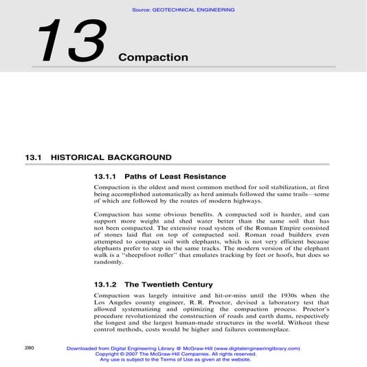 Geotechnical Engineering-I [Lec #14A: Soil Compaction - Problem Sheet ...