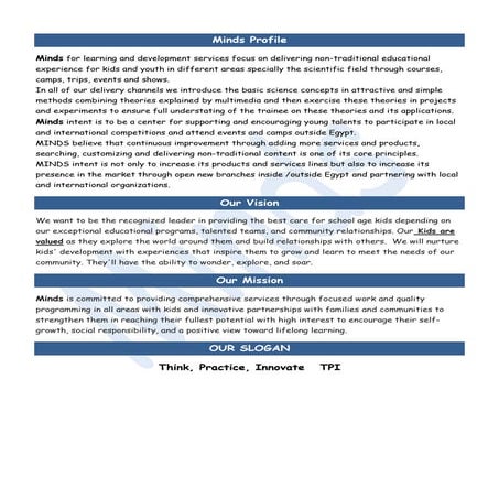 Minds' Profile | PDF