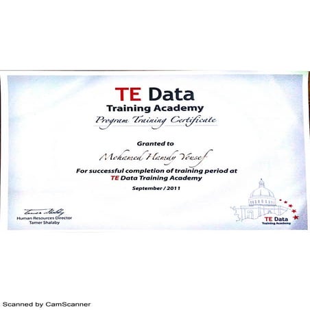 Tedata 2011_1 | PDF