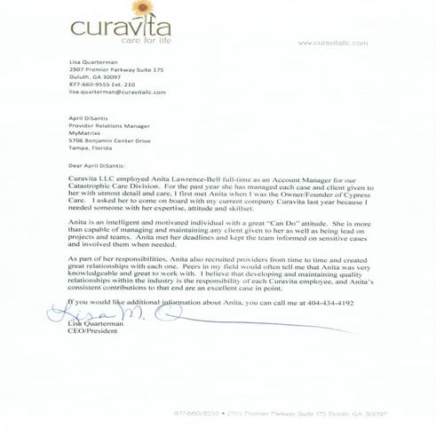 Anita_referral letter | PDF