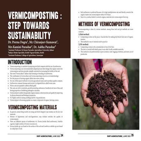 Vermicomposting | PPTX