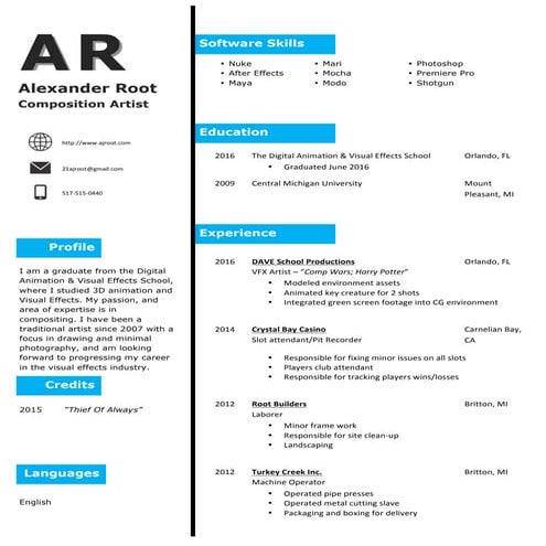 AjRoot_CompResume | PDF