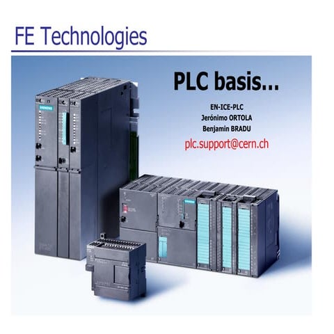 Plc and scada basics and application | PDF
