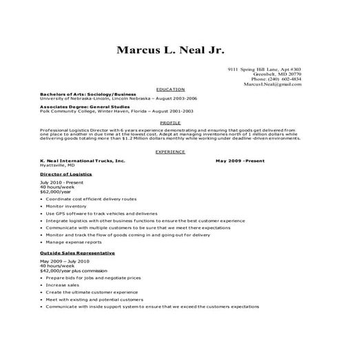 Resume Rough 1 | DOCX