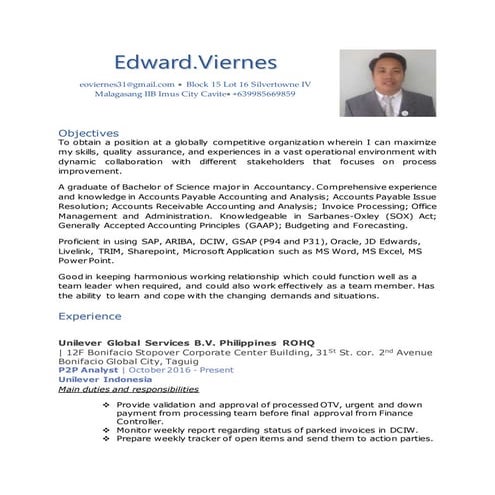 Resume - updated | DOC