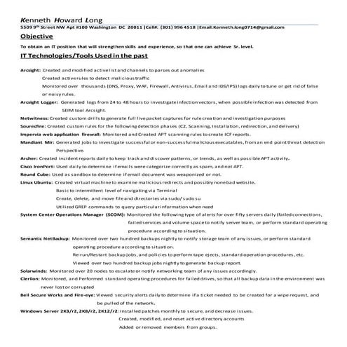 Kenneth Howard Long_Res_Was | DOCX