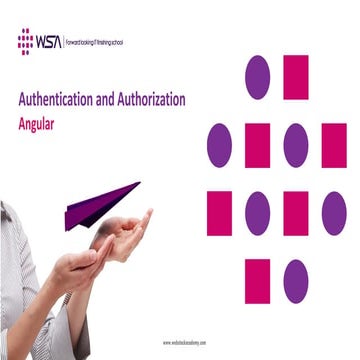 Angular Chapter 9 Authentication And Authorization Ppt