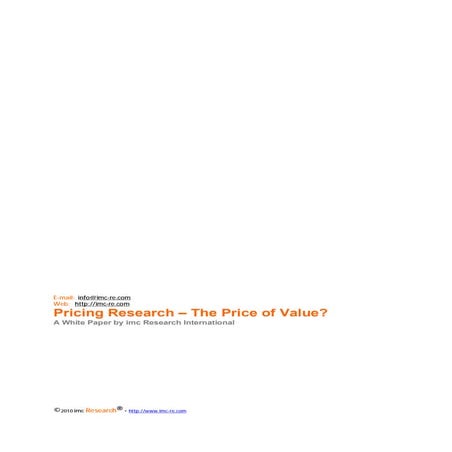 Unpacking Best Value white paper | PDF