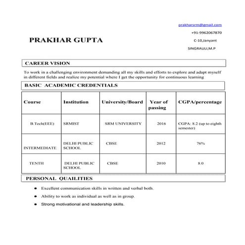 PRAKHAR | PDF