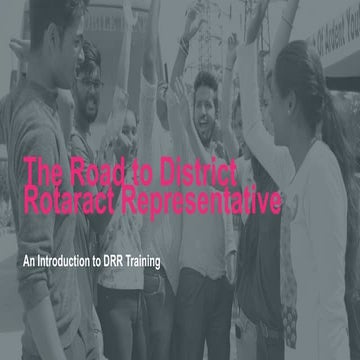 DRR Training: Introduction | PPTX