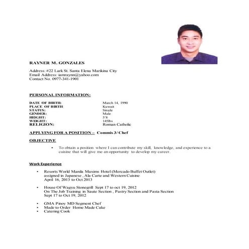 Rayner-Resume | DOCX