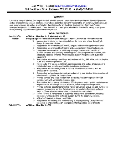 Charles jost resume | PDF