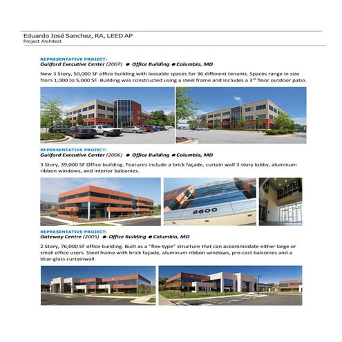 Stablein Assoc - Work Samples | PDF