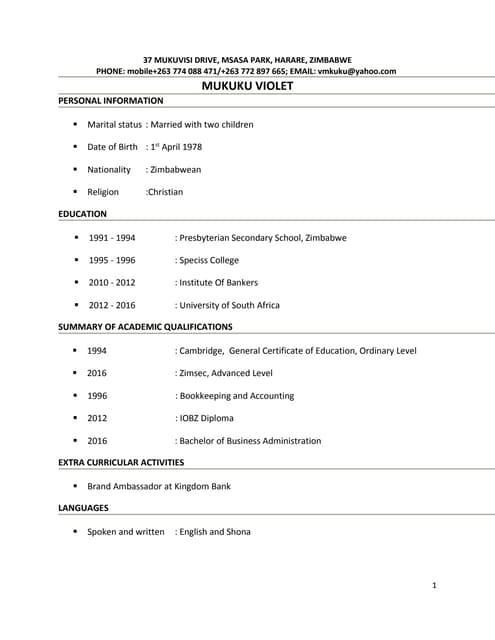 Burce Kurkan-CV | PDF | Business Accounting & Finance | Business