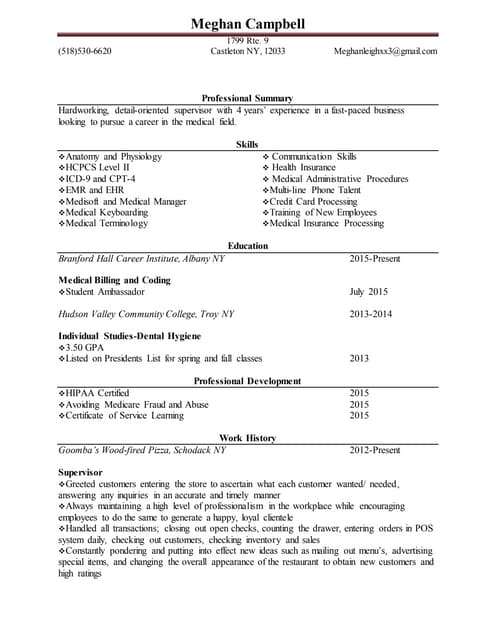 Sunny's resume | PDF