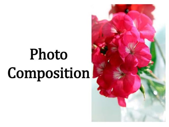 4 photo composition challenge! | PPTX | Photography | Arts and Crafts