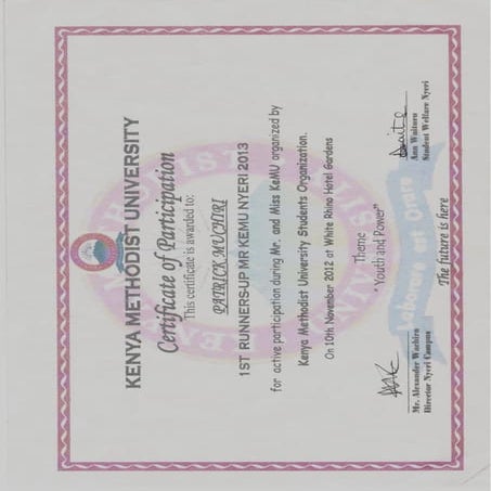 mr kemu cert | PDF