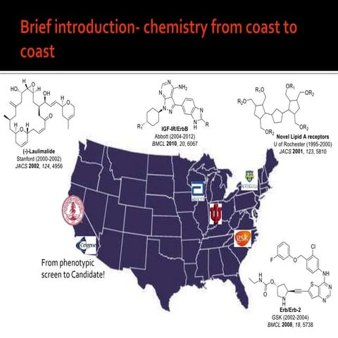 Brief introduction- chemistry from coast to coast | PPT