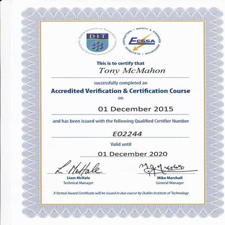 Verification and certification 2015 | PDF