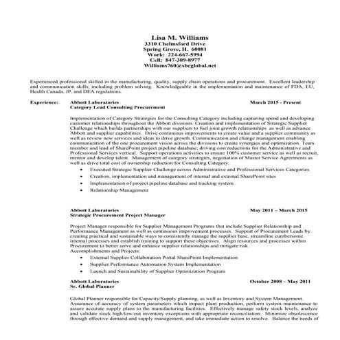 L.Williams Resume | PDF