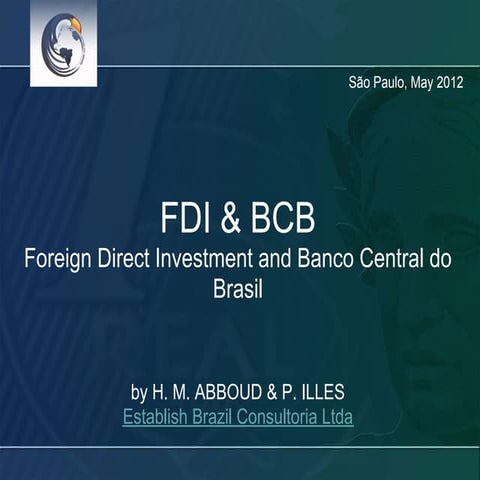Foreign Direct Investment & Capital registration with Banco Central do ...