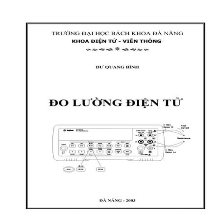 00 giao trinh_do_luong_dien_tu_2882 | PDF