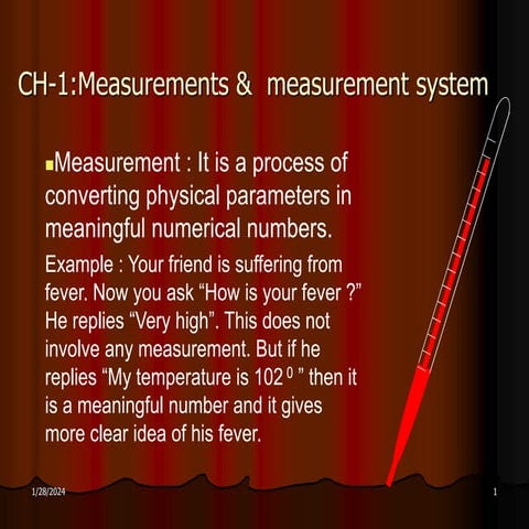 00 Introduction to measurement in engineering physics | PPT