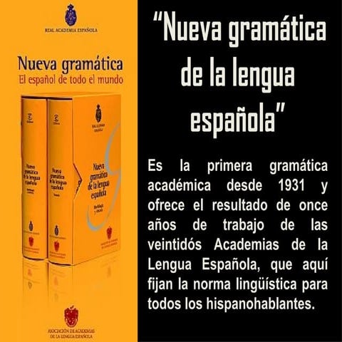 Nueva gramática de la lengua española | PPT