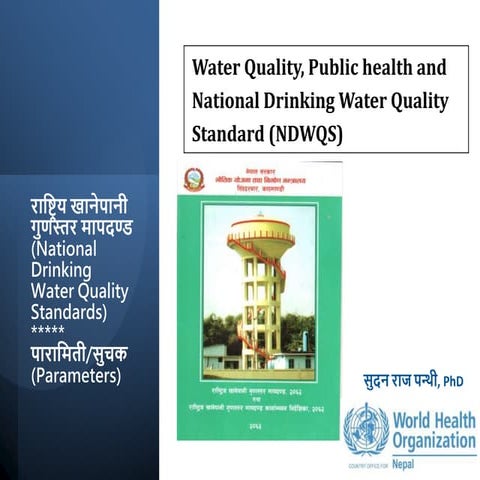 National Drinking water Quality Parameters.pptx