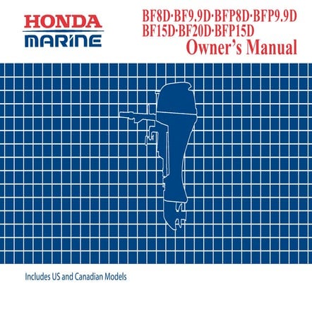 Honda BF series manual | PDF