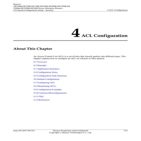 Acl Configuration Pdf Computer Networking Computing
