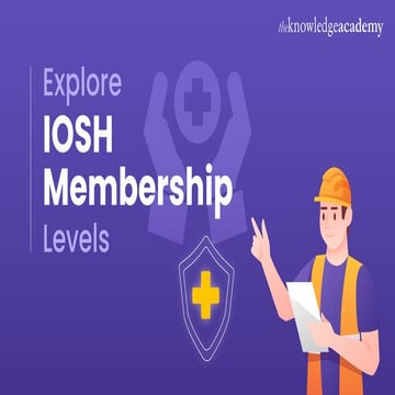 Unlock the full potential of your career with IOSH Membership. | PDF
