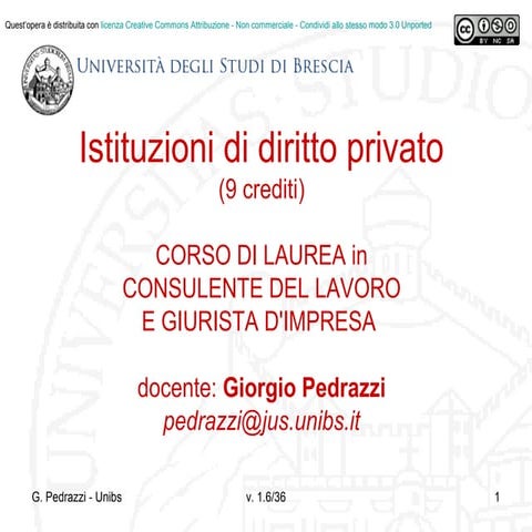 01 Introduzione e fonti del diritto | PPT