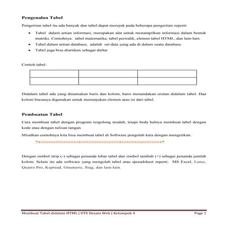 01. pengenalan tabel | DOCX