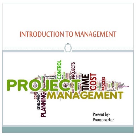 01.introduction of management | PPTX | Business Administration | Business