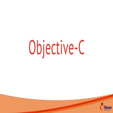 iOS-01-Основы Objective-C | PPT