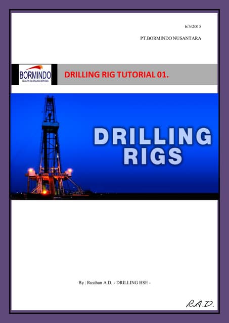 02. drilling rig sistem angkat hoisting system ok | PDF