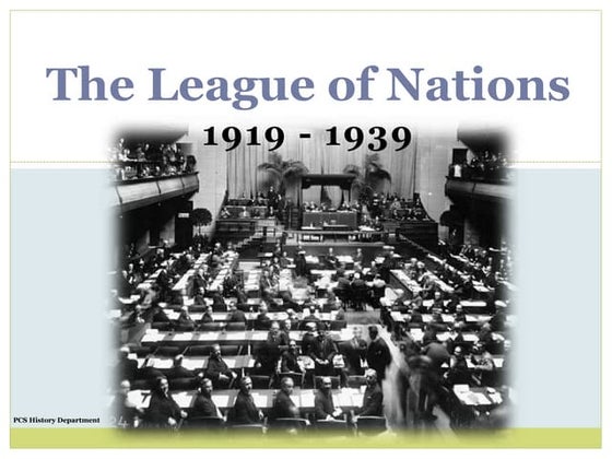REVISION LEAGUE OF NATIONS - CARTOONS | PPTX | Educational Assessment ...
