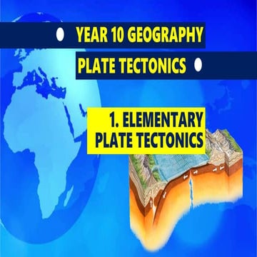 GEOGRAPHY YEAR 10: EARTHQUAKES | PPTX