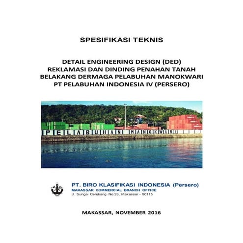 01. (sampul) rks & spesifikasi | PDF