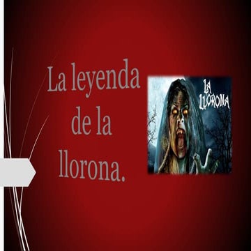 La Llorona | PPTX