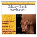 01. salivary glands examinations | PPT