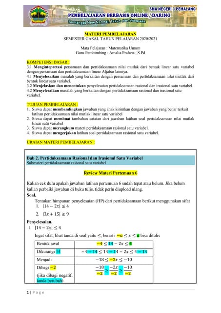 Bilangan berpangkat | PPT