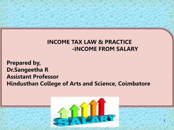 Income tax introduction and basic concepts | PPT