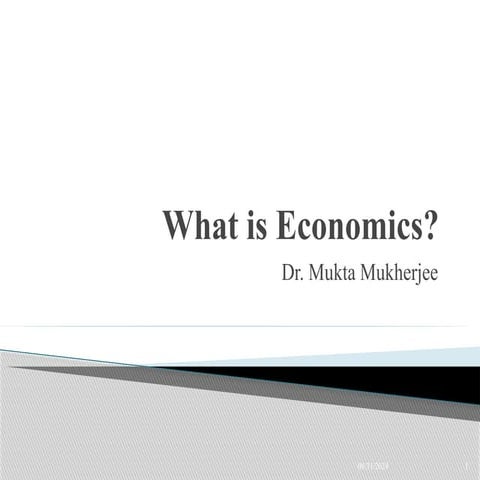 Introduction to Economics | PPTX