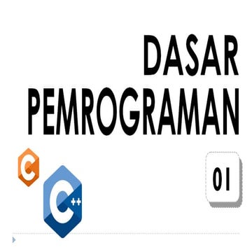 01. Introduce Pemrograman Dasar dengan Bahasa C.ppt