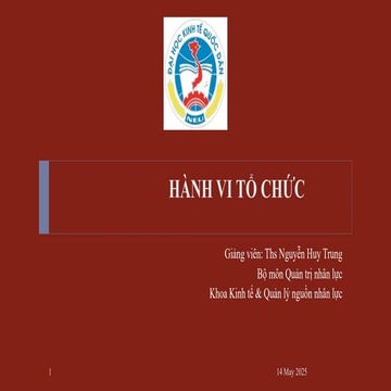 Chuong 1 Tong quan HVTC & QL Dai hoc KTQD | PPT
