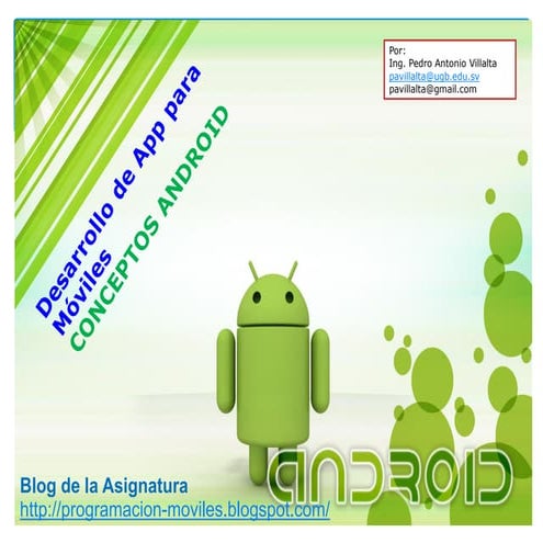 Conceptos y Generalidades de Android | PDF